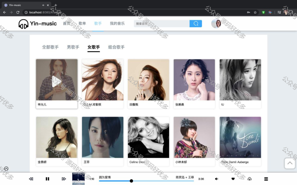 基于Java Springboot 协同过滤算法音乐推荐系统-源码好优多